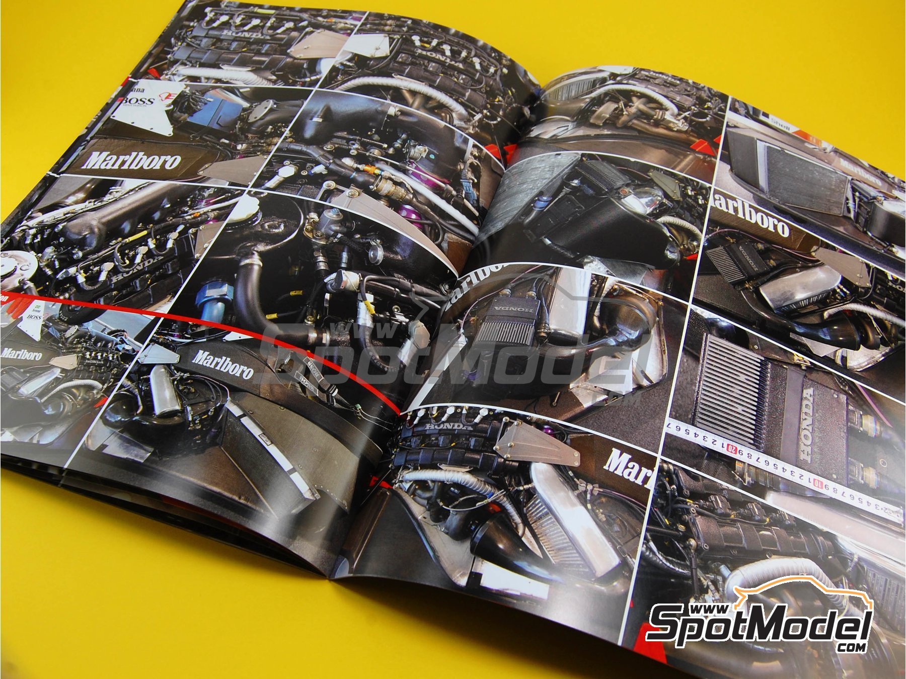 Model Factory Hiro PC01: Reference / walkaround book McLaren Honda MP4/4 McLaren Racing Limited ...